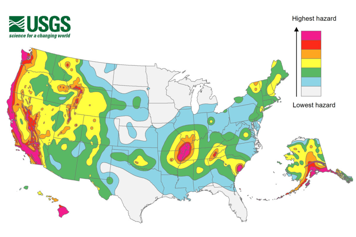 New earthquake map shows risk for Utah, nation | News, Sports, Jobs ...